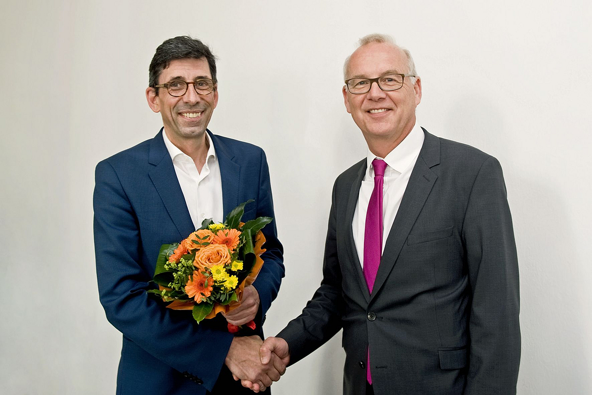 Professor Thomas Hoffmeister als Konrektor für Lehre und Studium im Amt ...
