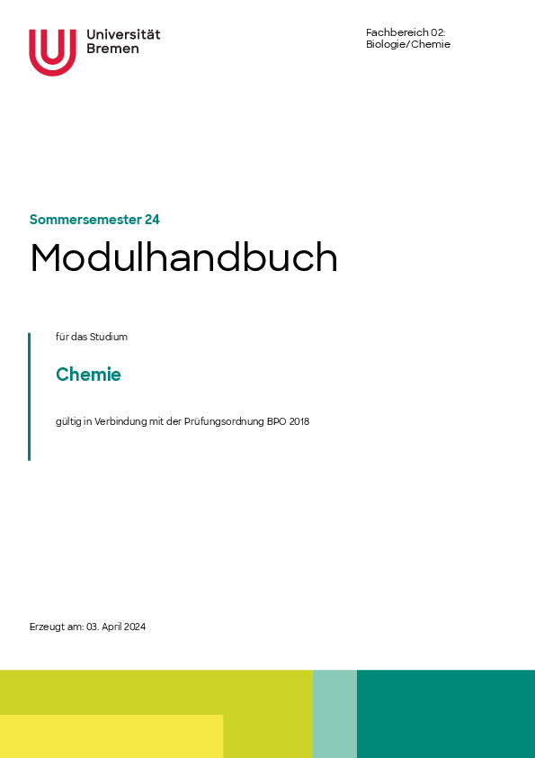 Modulhandbücher - Universität Bremen